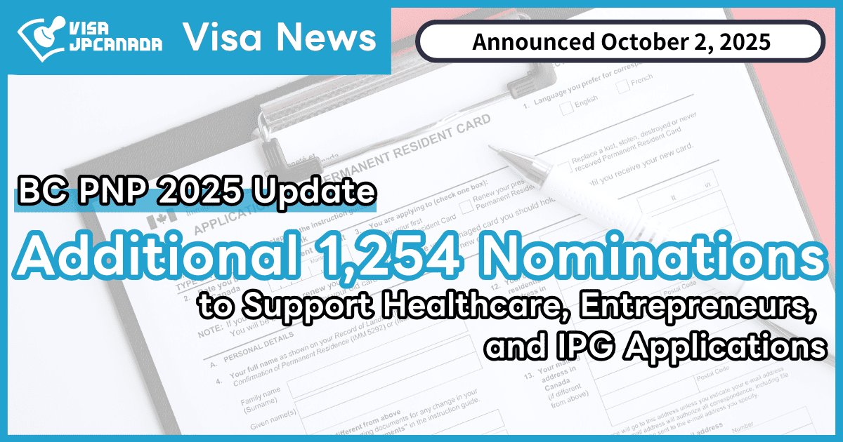 BC PNP 2025 Update: Additional 1,254 Nominations to Support Healthcare ...